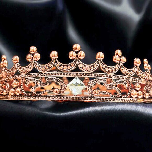 Handmade | Accessories | King Crown For Men Copper Wedding Crown ...